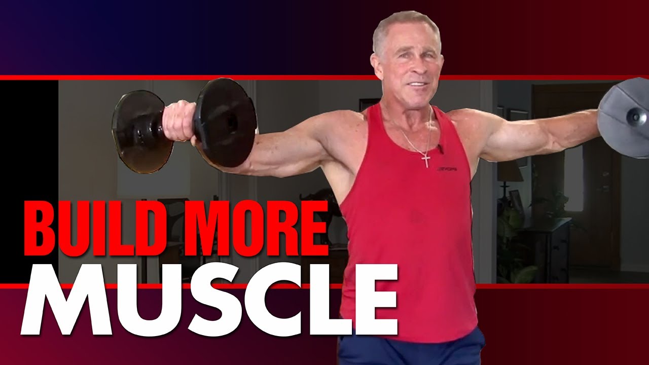 5 Exercise Upper Body Workout At Home (Build Muscle After 50) - YouTube