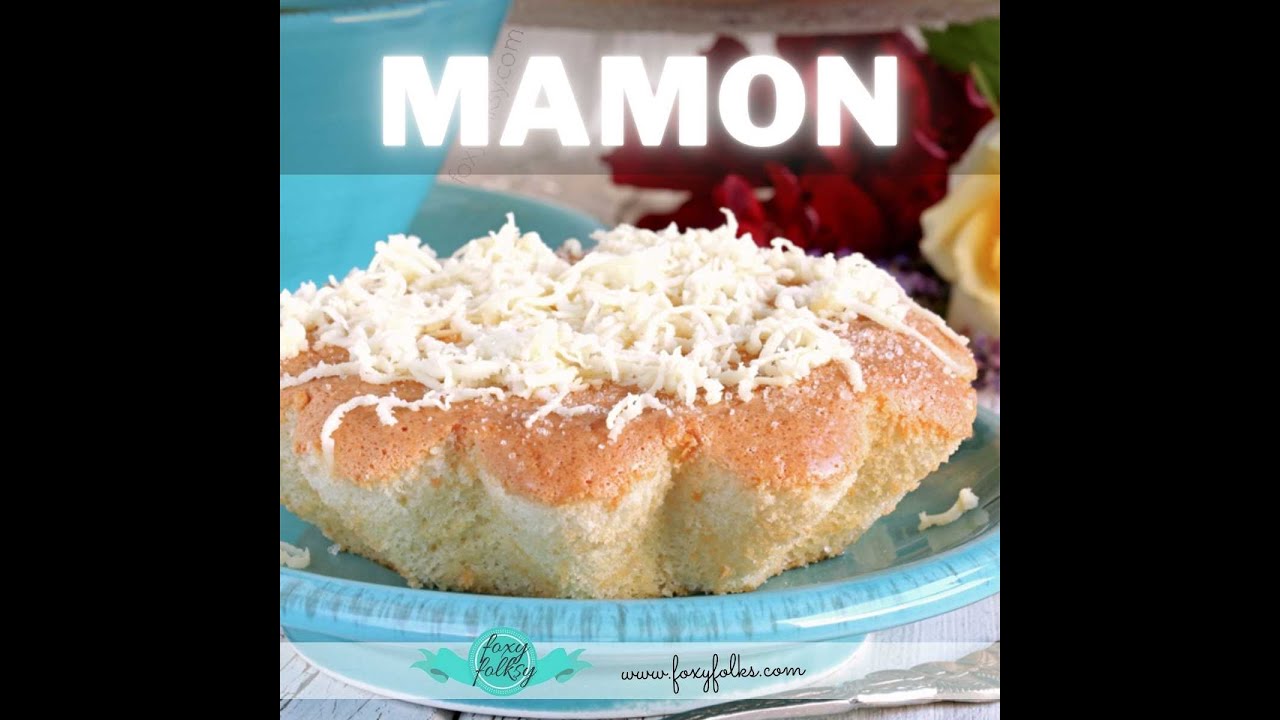 Mamon - Filipino mini chiffon cake - YouTube