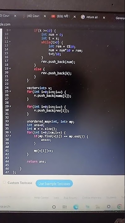 Count Number of Distinct Integer After Reverse Operations | LeetCode ...