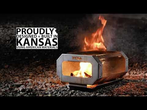 Pyro Fire Pit Doubles as a Portable Grill