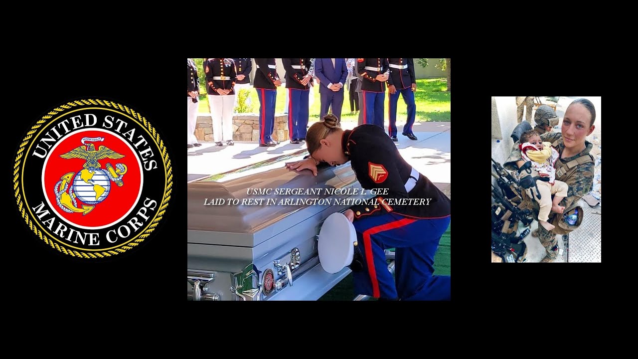 USMC SERGEANT NICOLE L GEE LAID TO REST IN ARLINGTON NATIONAL CEMETERY ...