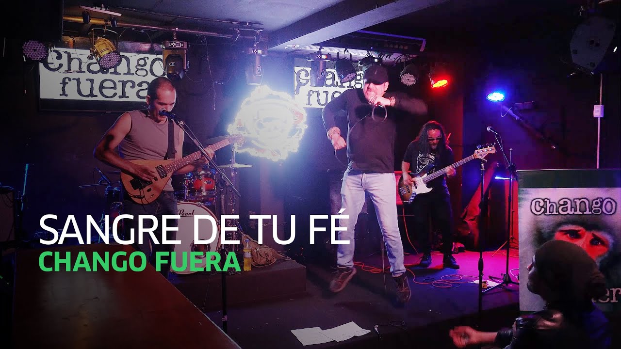 Chango Fuera - Sangre de tu fé at Iwanna Rock #changofuera #hardrock #funkrock #rock - YouTube