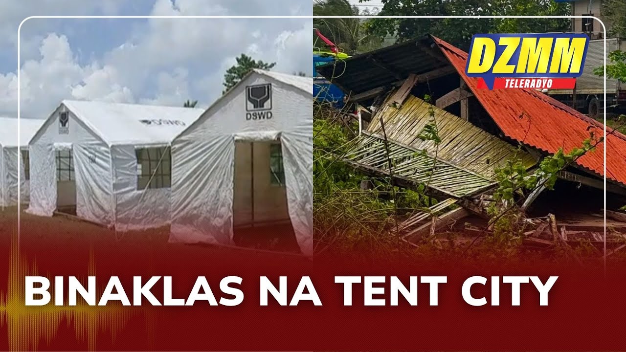 OCD dismantles Cebu tent cities as typhoon Tino batters province | DZMM ...