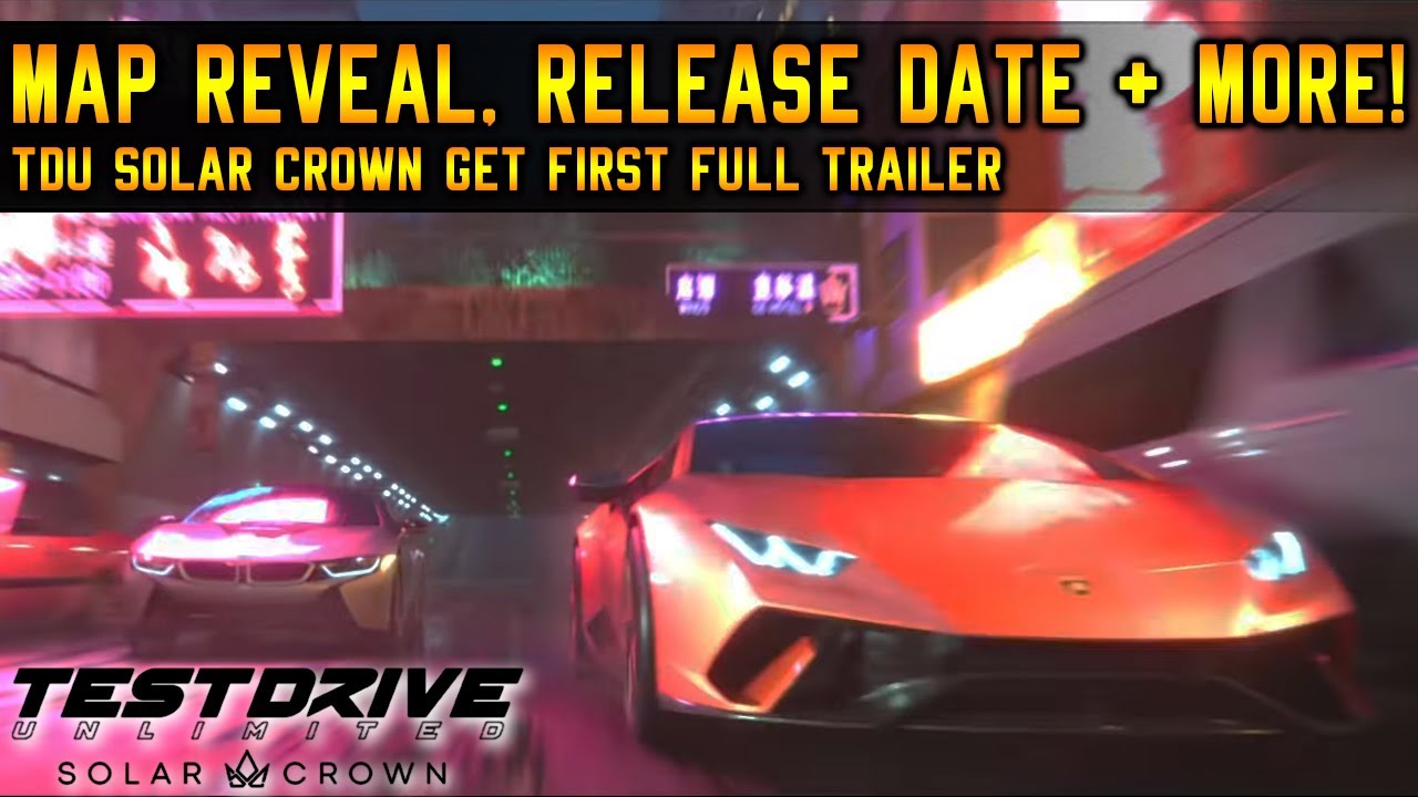 Test Drive Unlimited Solar Crown | Map Reveal & Release Date! - YouTube