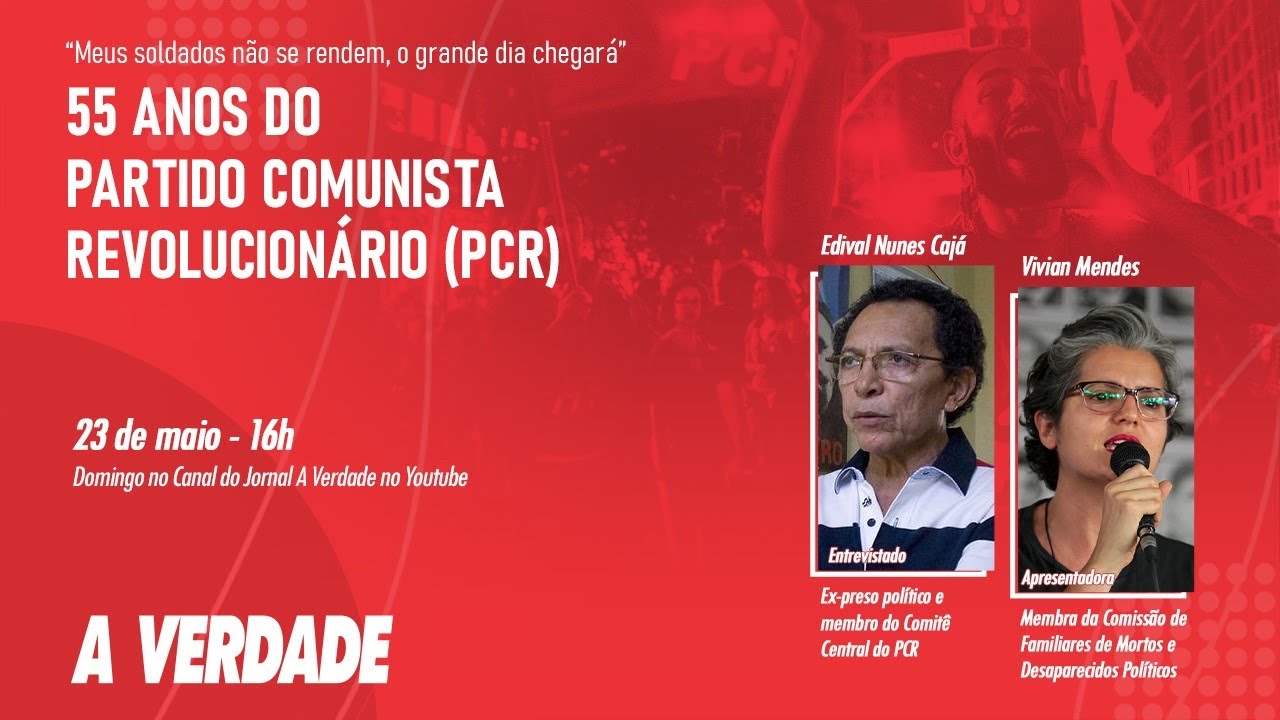 55 anos do Partido Comunista Revolucionário - PCR - YouTube
