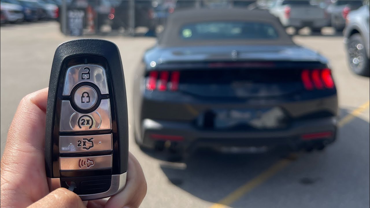 HOW TO REMOTE REV YOUR 2024 MUSTANG ECOBOOST, GT, DARK HORSE!!! (AUTO ...