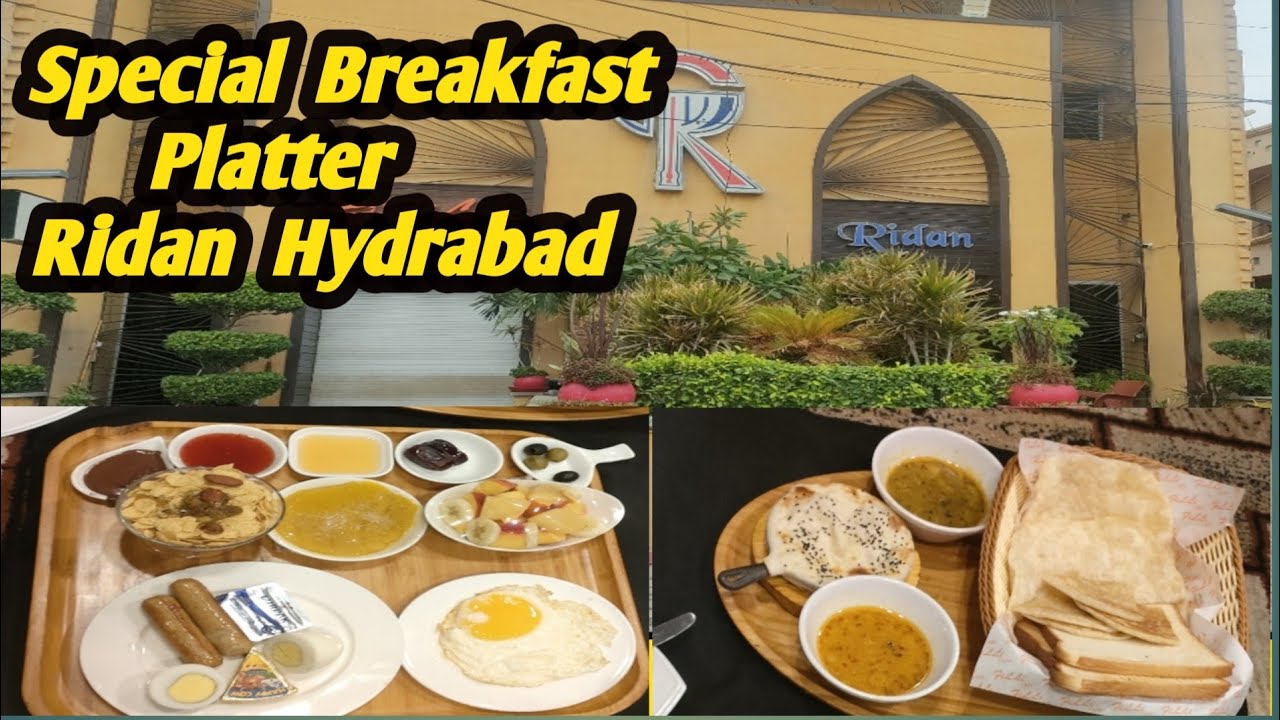 Breakfast at Ridan house of mandi Hydrabad || Turkish breakfast platter ...