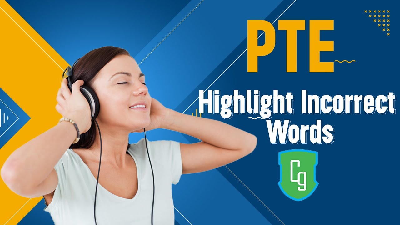 PTE Highlight Incorrect Words - Learn with Charlie part 4 - YouTube