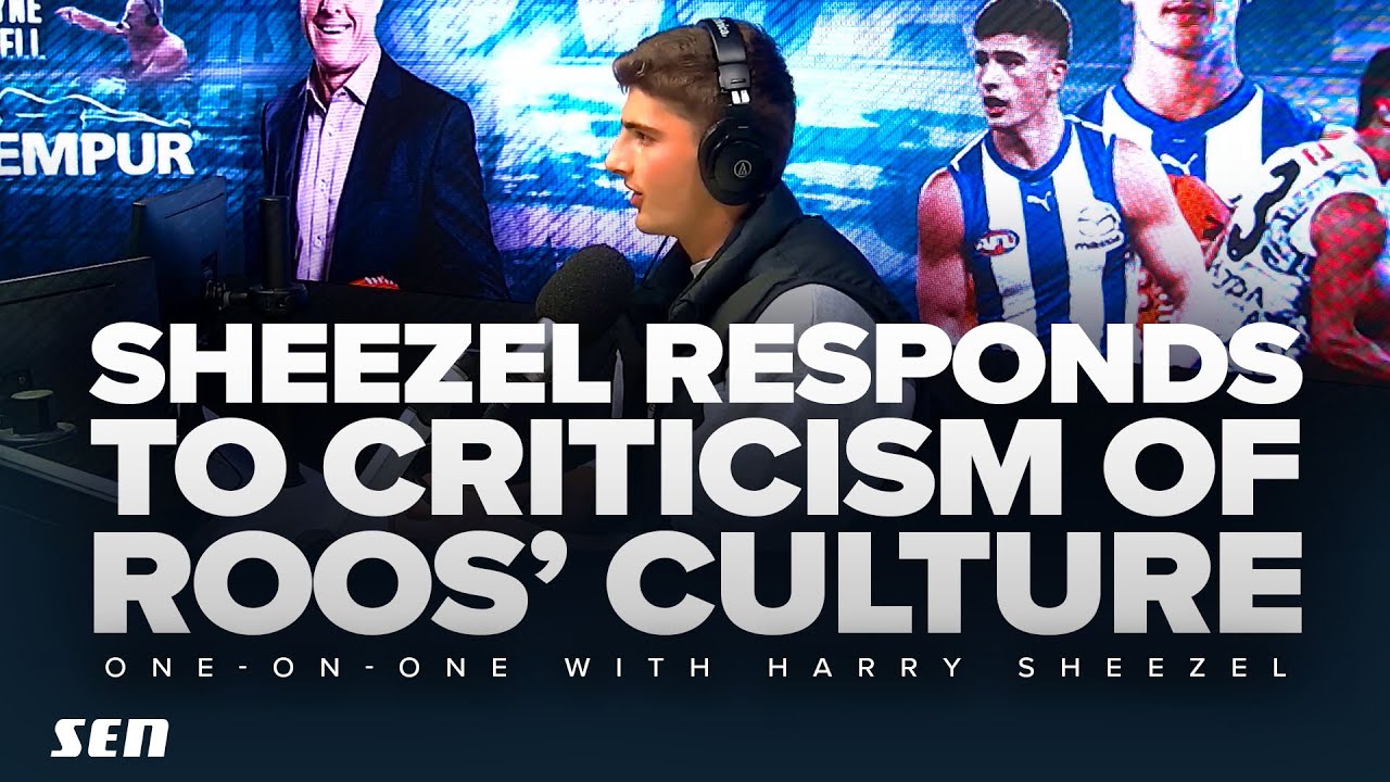 Harry Sheezel responds to CRITICISM of North Melbourne + addresses ...
