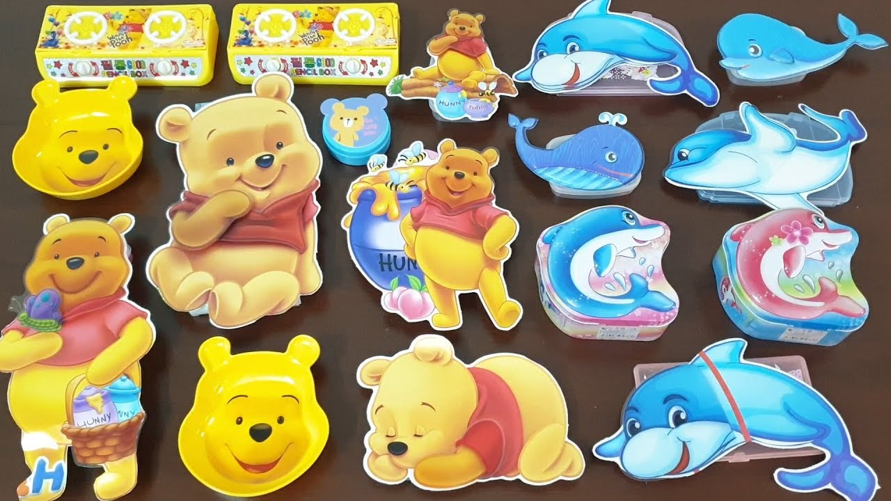 Special Series # Pooh Bear & Dolphin | Mixing Many Things into Clear ...