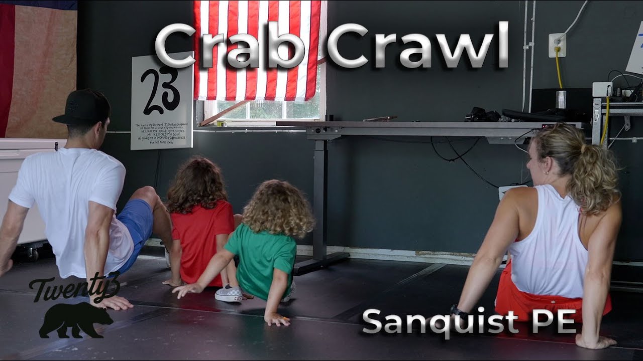 Crab Walk for Kids | Fun PE Exercise to Build Strength & Coordination ...