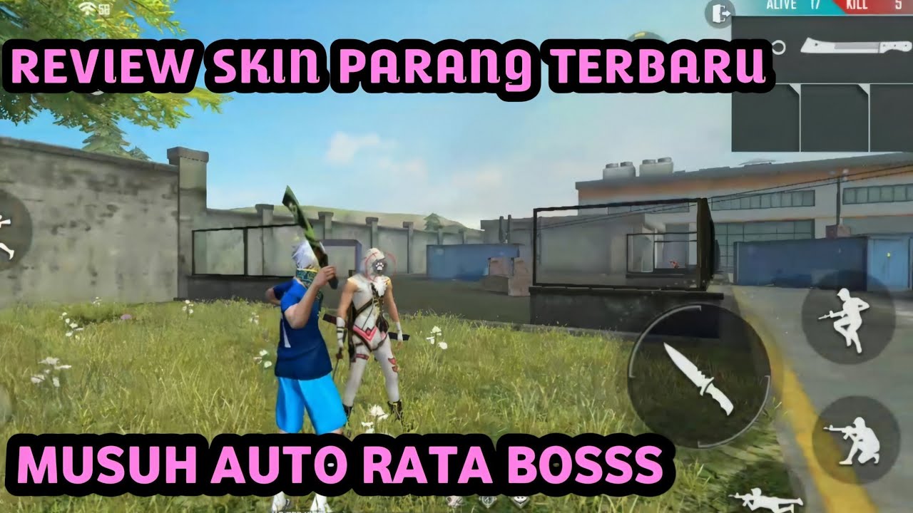 REVIEW SKIN PARANG TERBARU | GARENA FREE FIRE - YouTube