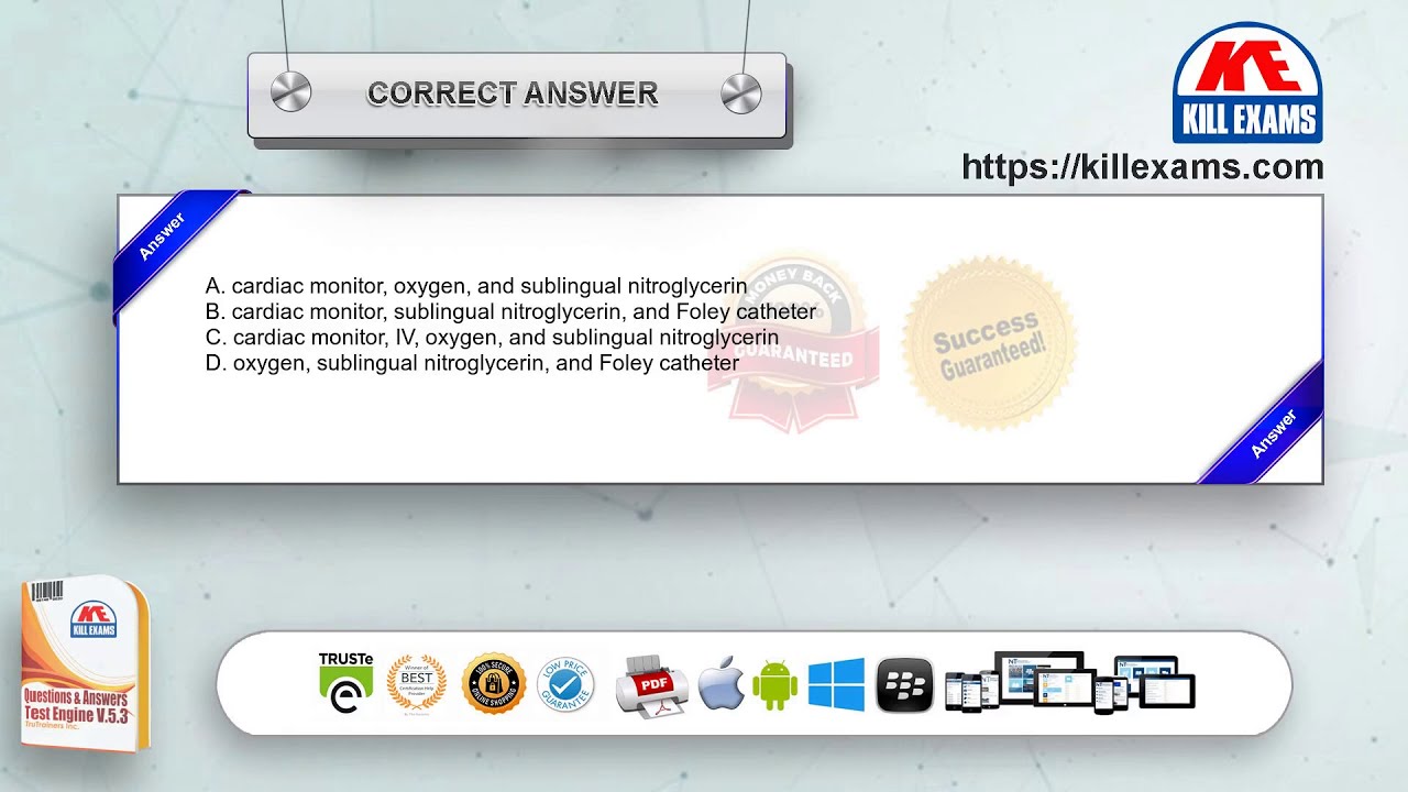 CEN - Certified Emergency Nurse Real Exam Questions and Answers by ...