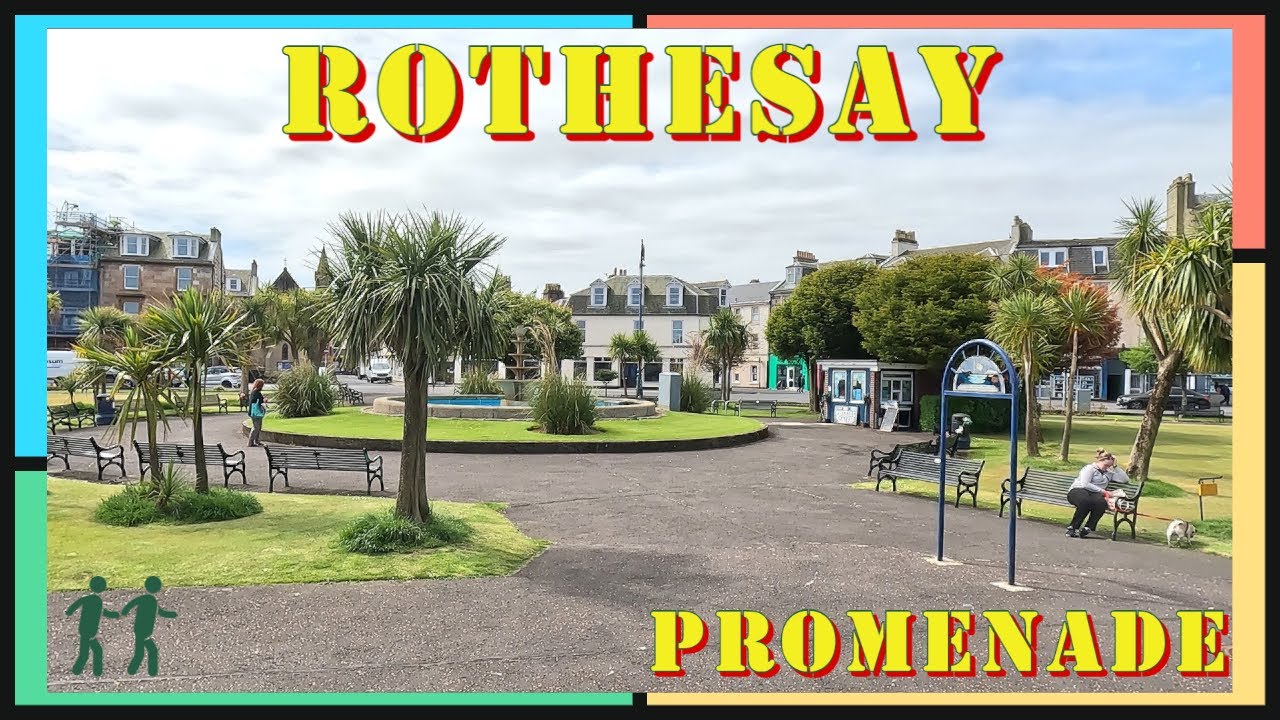 Rothesay Promenade, Walk , Bute, Scotland - YouTube