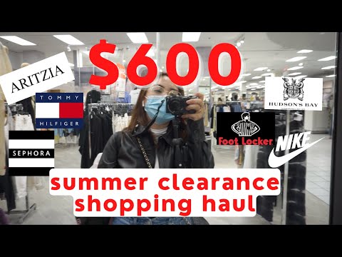 $600 SHOPPING HAUL - BEST SALES!!!! @ CHINOOK MALL CALGARY, CANADA
