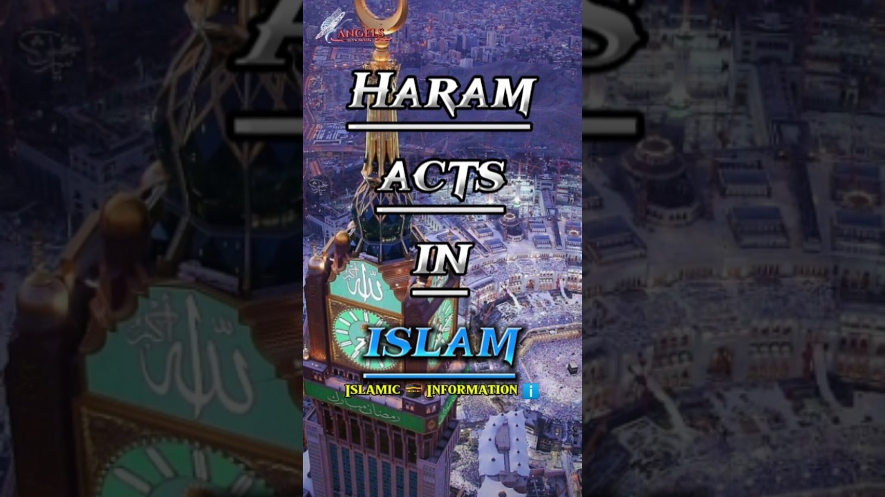 Haram Acts in Islam #shorts #islam - YouTube