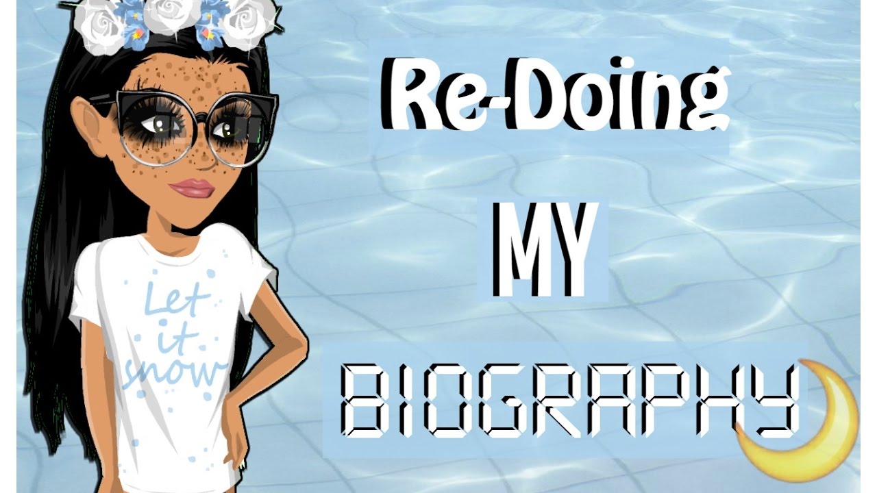 ♥redoing my biography ~ uk msp♥ - YouTube