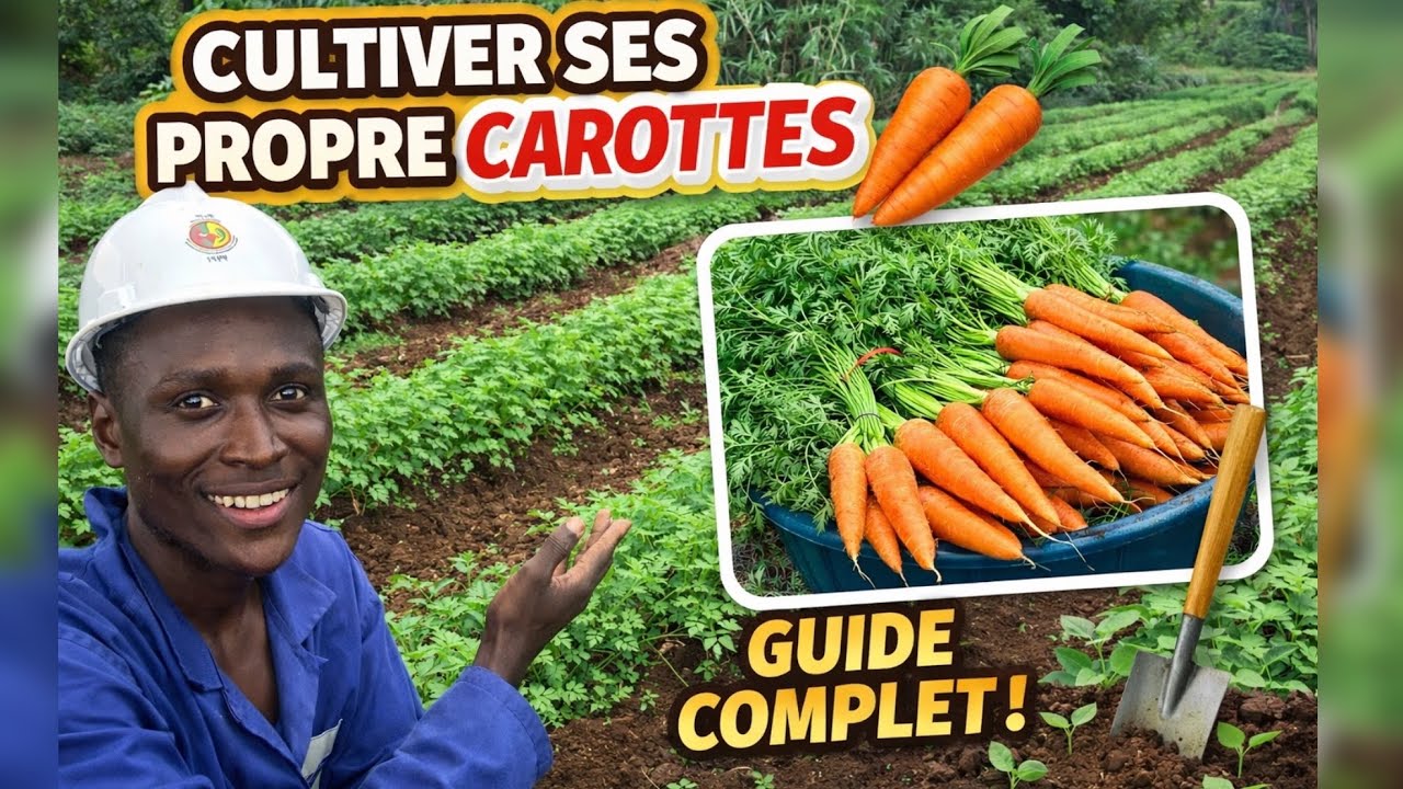 Cultive toi même tes carottes comme un professionnel - YouTube
