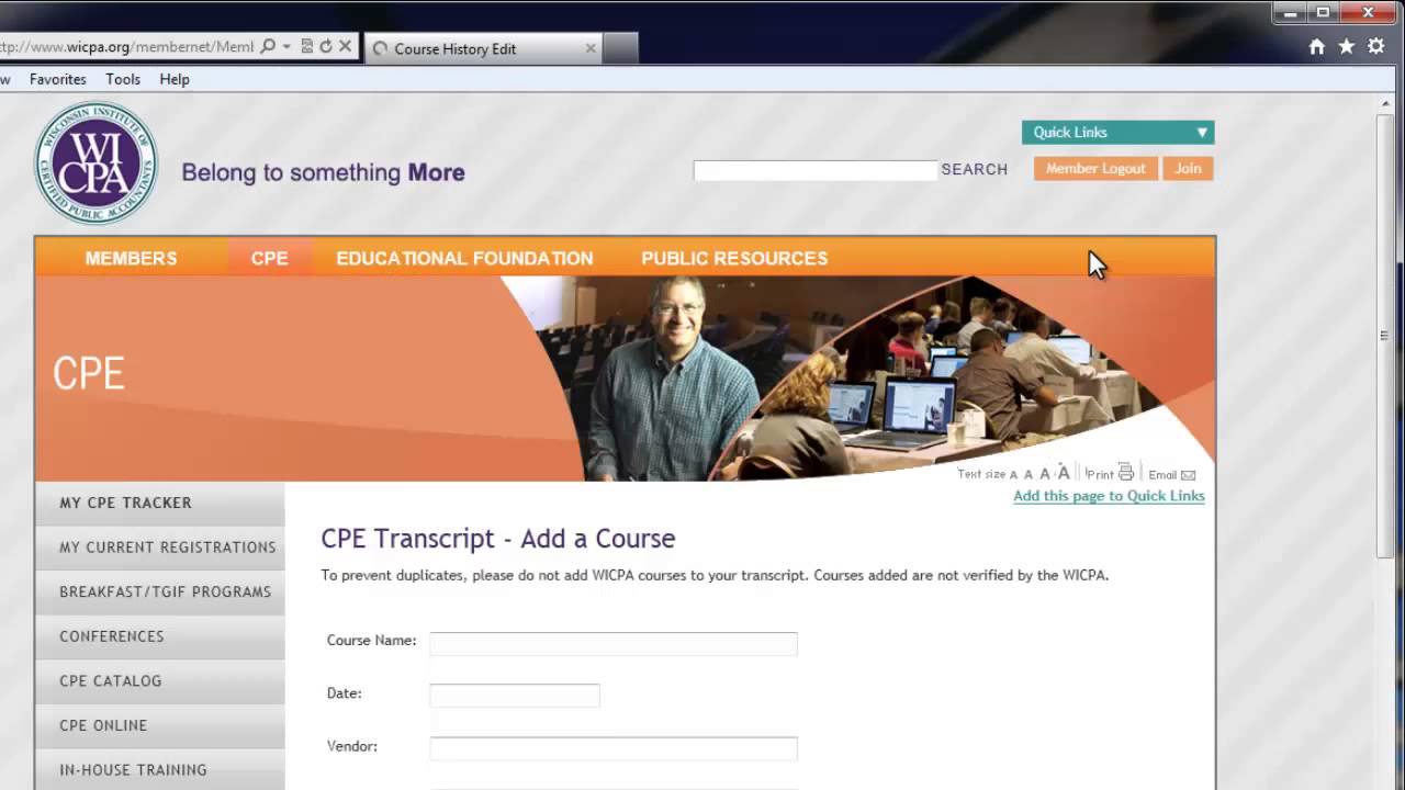 My CPE Tracker - YouTube