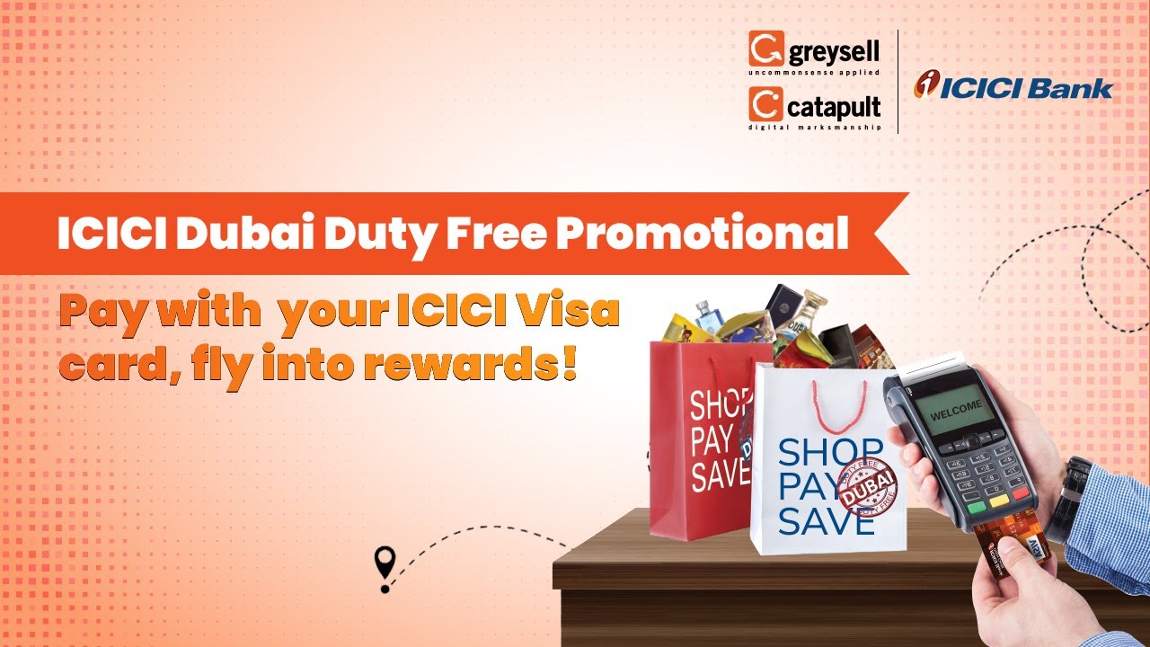 ICICI Bank Credit and Debit Cards Dubai Duty-Free Promotional Animation ...