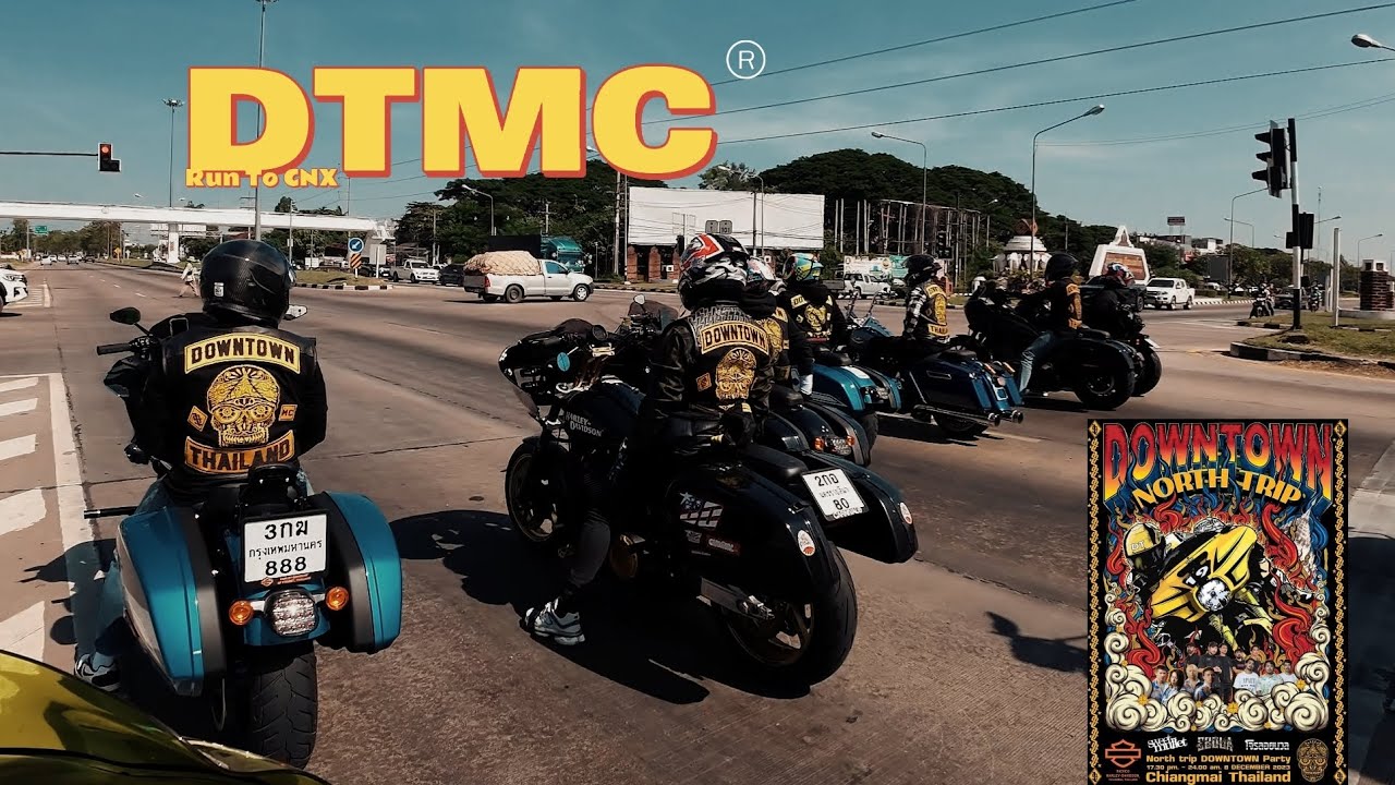 DOWNTOWN MC THAILAND run to เชียงใหม่ / NORTH Trip DOWNTOWN Party บนตึก ...