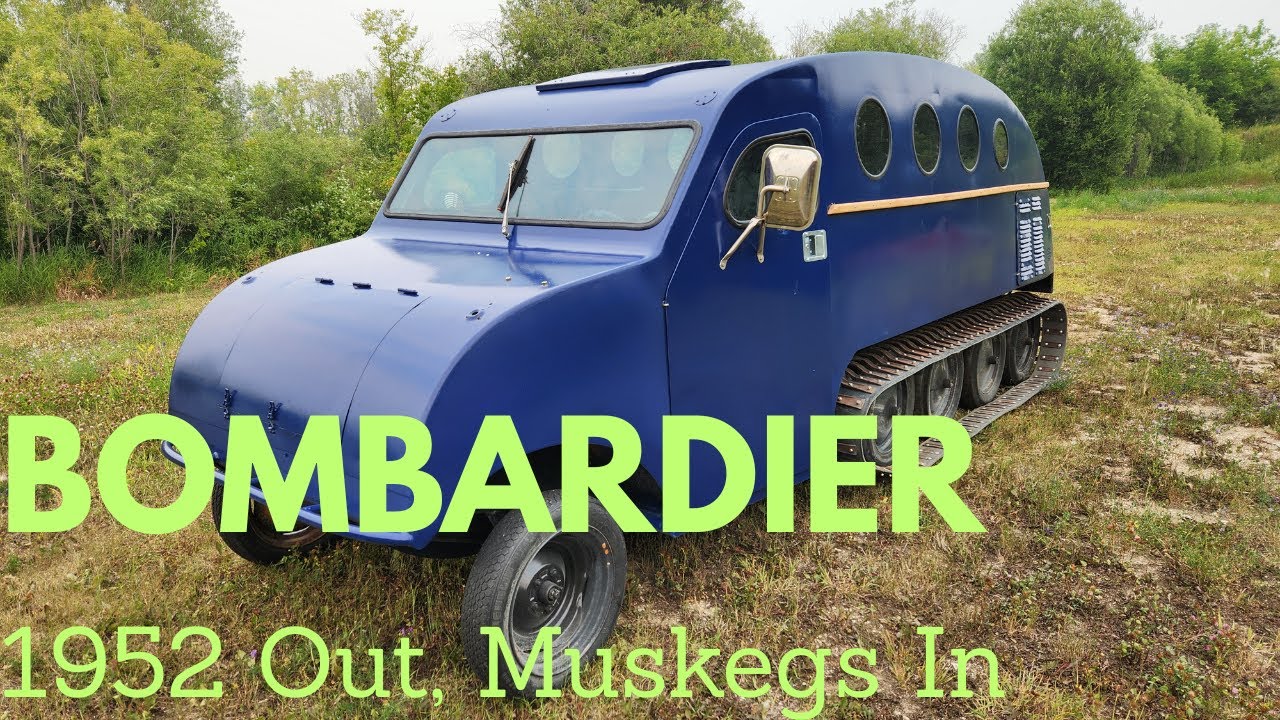 1952 WIDE GAUGE DONE MUSKEG TRACTORS NEXT | BOMBARDIER - YouTube