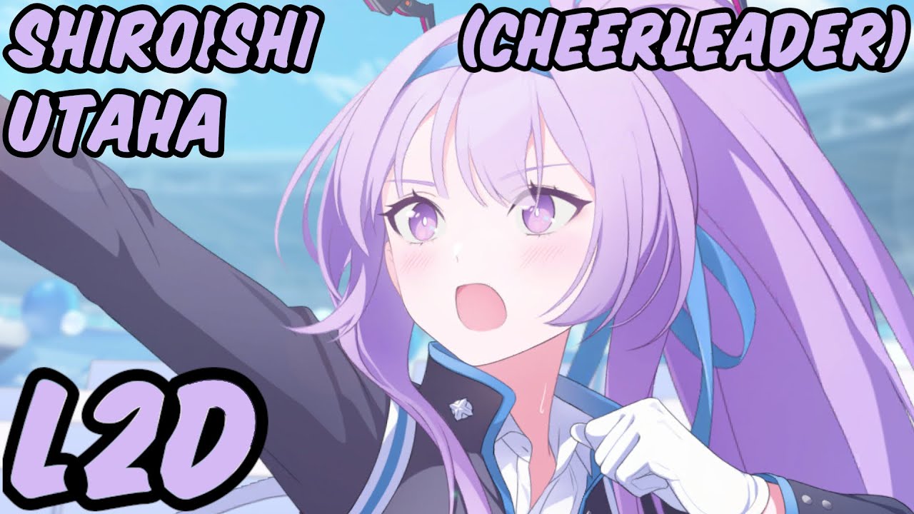 [Blue Archive] Shiroishi Utaha (cheerleader) L2D [ENG SUB] - YouTube