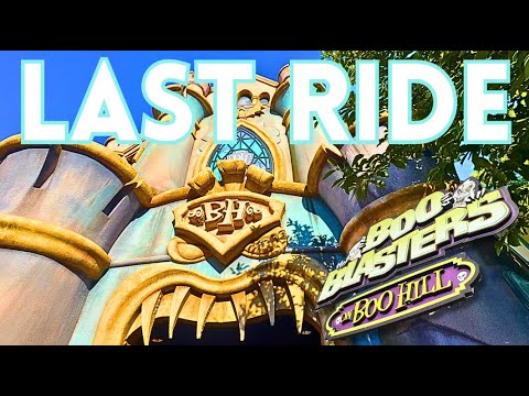 Boo Blasters Gives its Final Bow | Kings Island's Newest Closed Ride ...