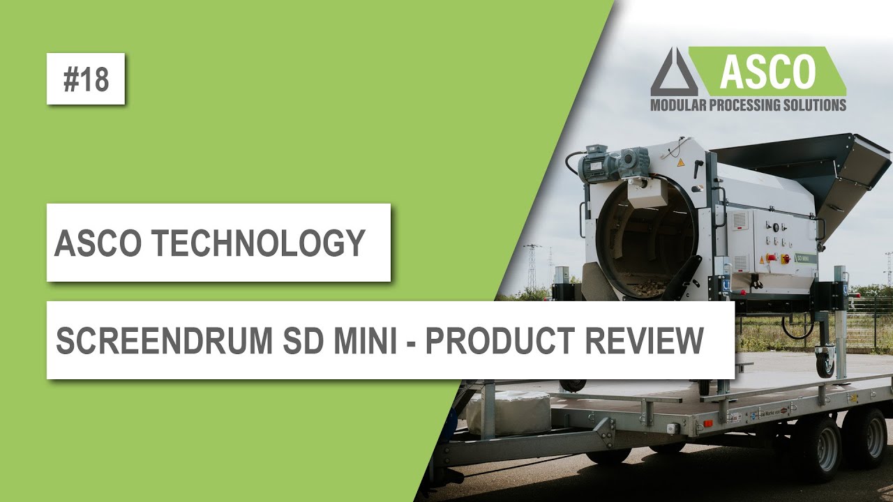 ASCO SD Mini Drum Screen Review – Compact & Powerful Sieving Machine ...