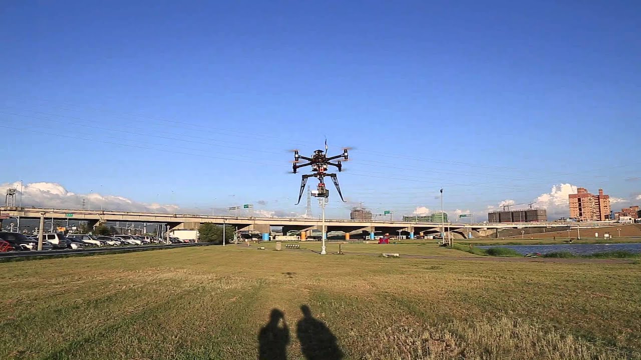 Multi-copter X8 " AirSight " - YouTube