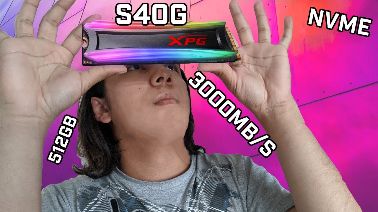 ¿RGB en un SSD? - XPG Spectrix S40G NVME - Review en español - YouTube