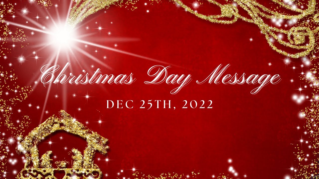 Christmas Message from Pastor Kevin Womack - YouTube
