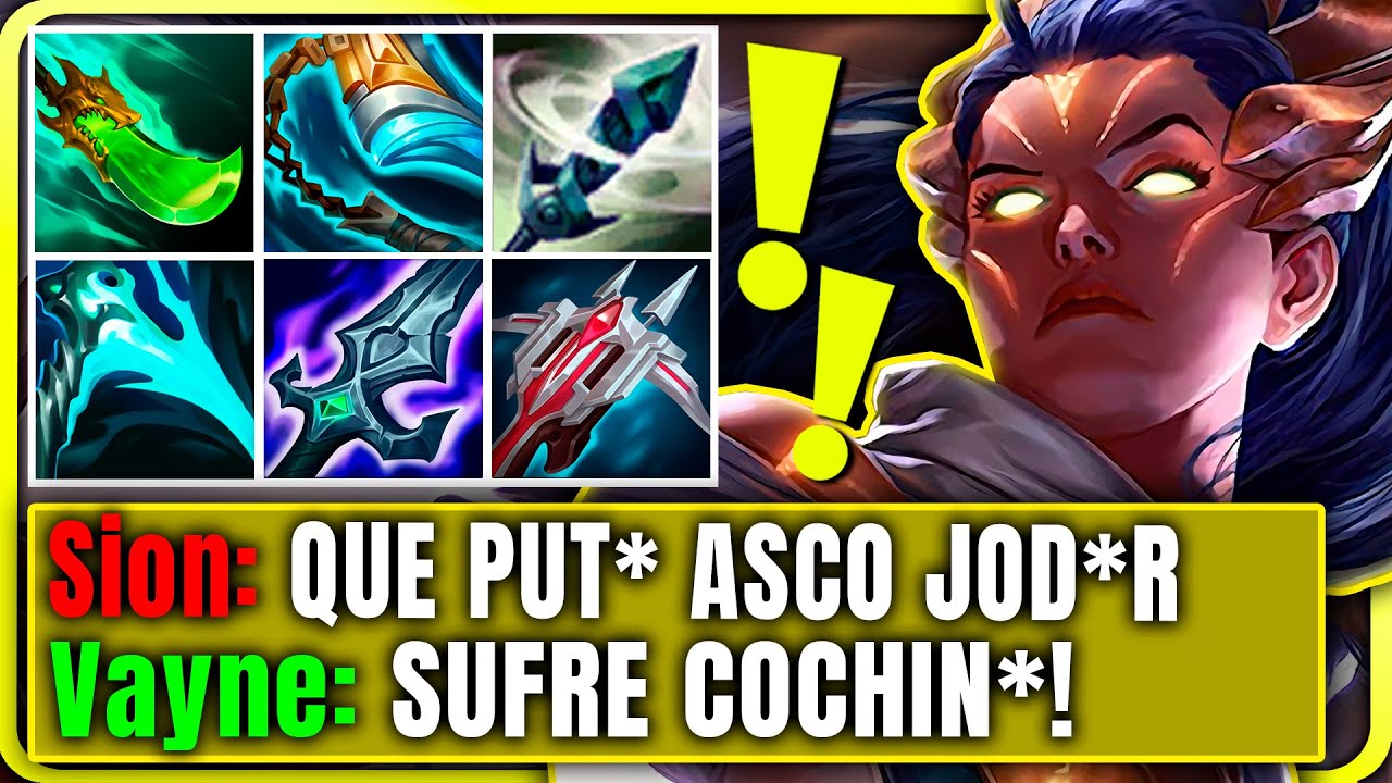 😱¡ASÍ ES la [NUEVA BUILD de VAYNE] con SHOJIN y CORTASENDAS que TE ...