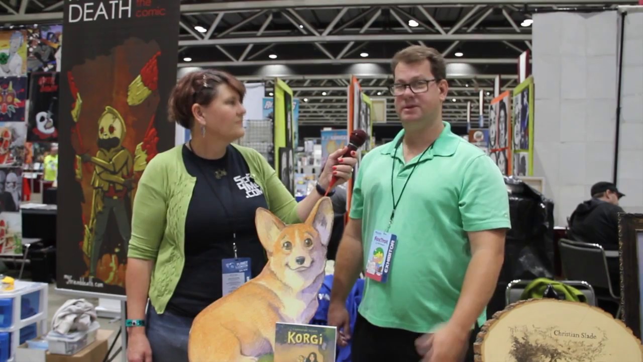 Planet Comicon 2017 Interview: Christian Slade - YouTube
