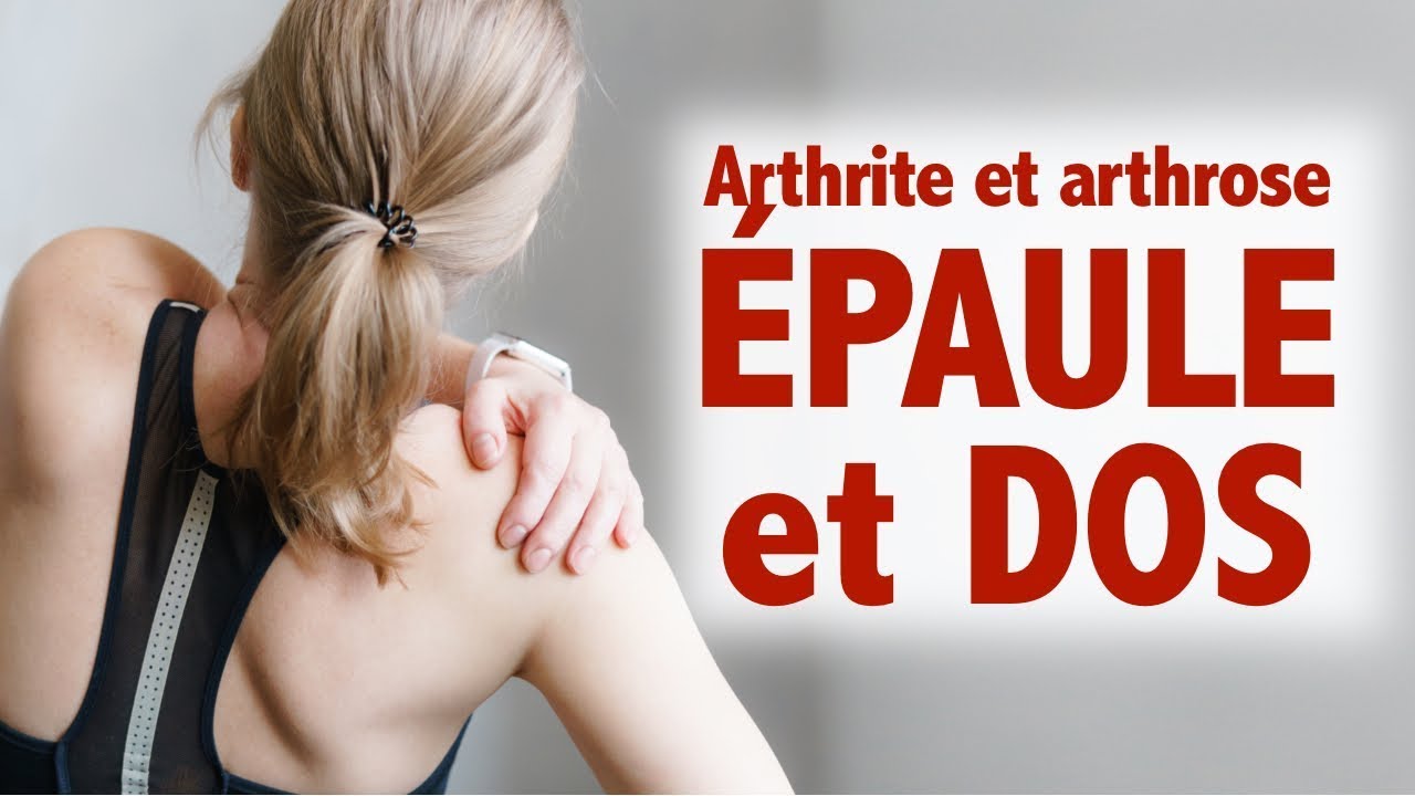 Arthrite et arthrose: des exercices pour soigner l'épaule et le dos ...