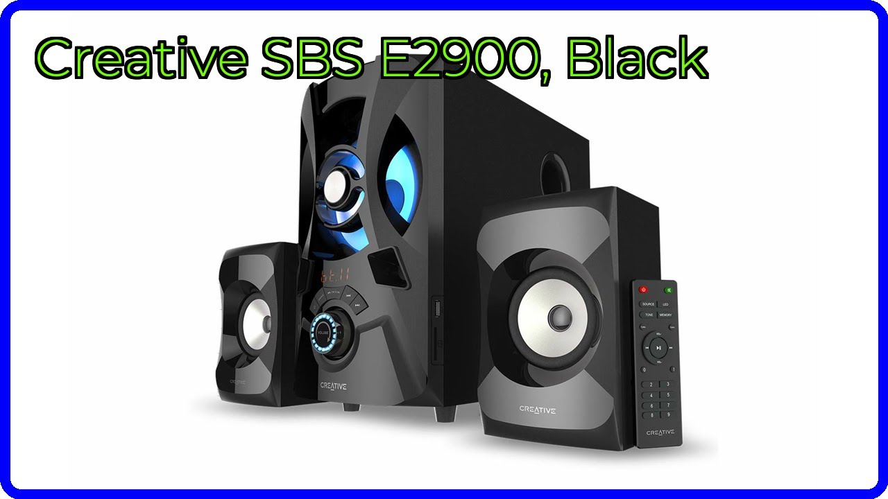Black Creative Computer Speaker