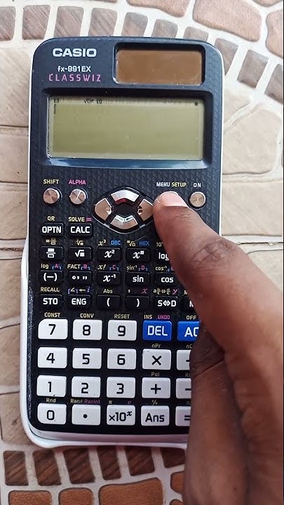 How to switch Degree mode, Radian mode and Gradian mode | Casio fx-991ex classwiz | #shorts ...