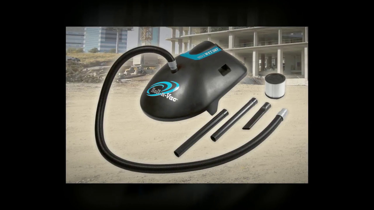 Roll n Vac WET Vacuum - YouTube