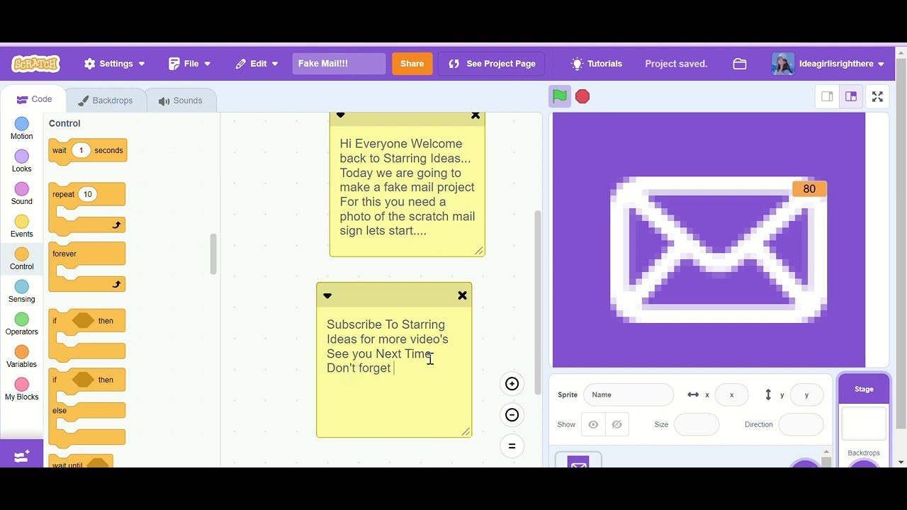 Prank Fake Mail Project Scratch - YouTube