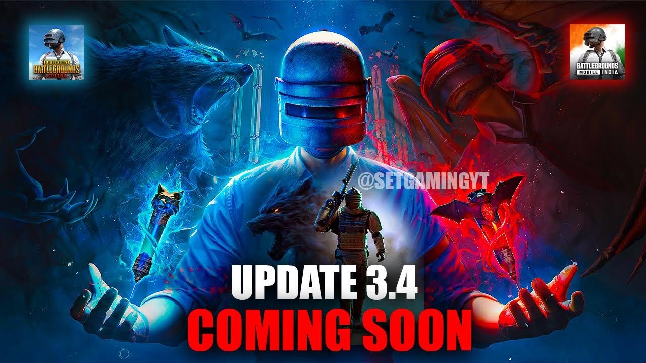 Update 3.4 Release Date In PUBG Mobile & BGMI - YouTube