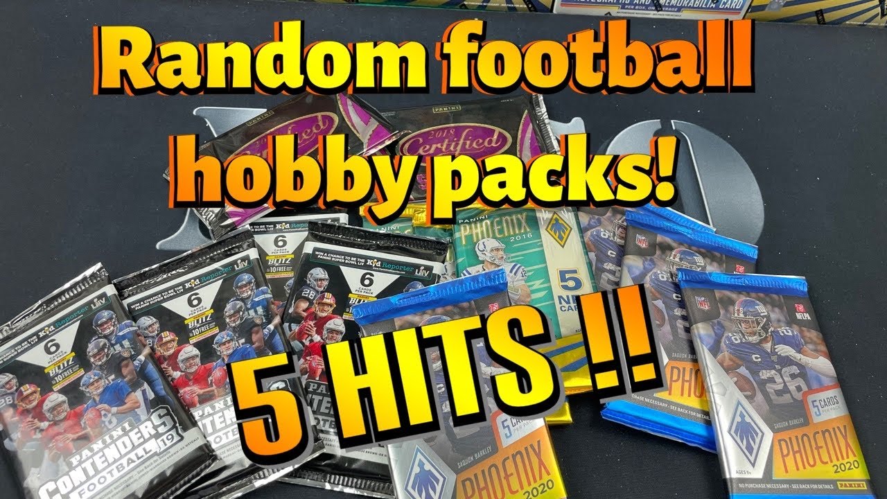 Random Football Hobby Packs - Plus a few of my favorite old school ...