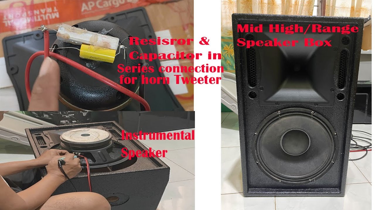 Installation of Horn Tweeter and Instrumental Speaker for Mid High ...