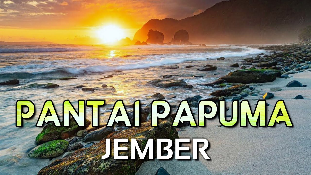 Pantai Tanjung Papuma - Rekomendasi Wisata Kota Jember - YouTube