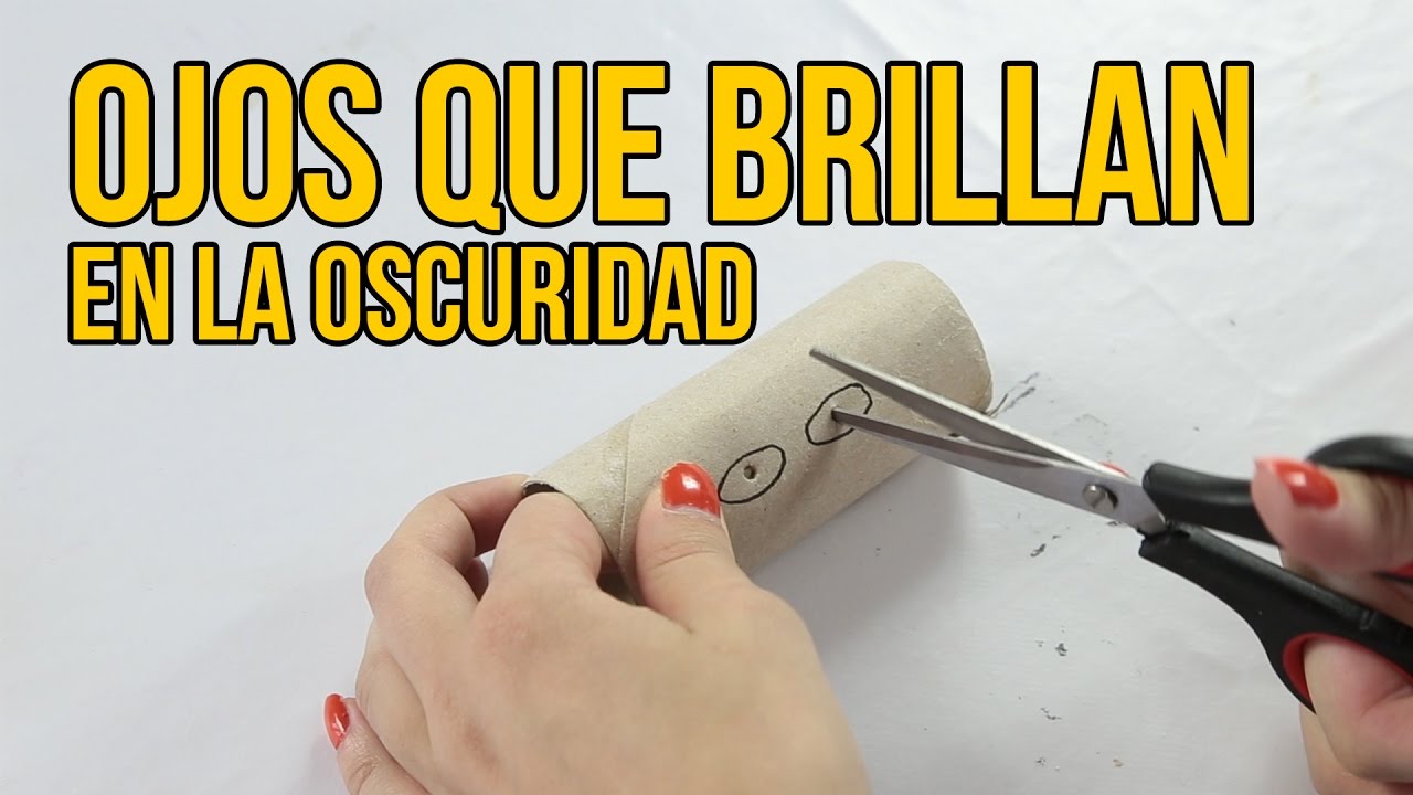 Cómo hacer OJOS terroríficos para Halloween - Manualidades - YouTube