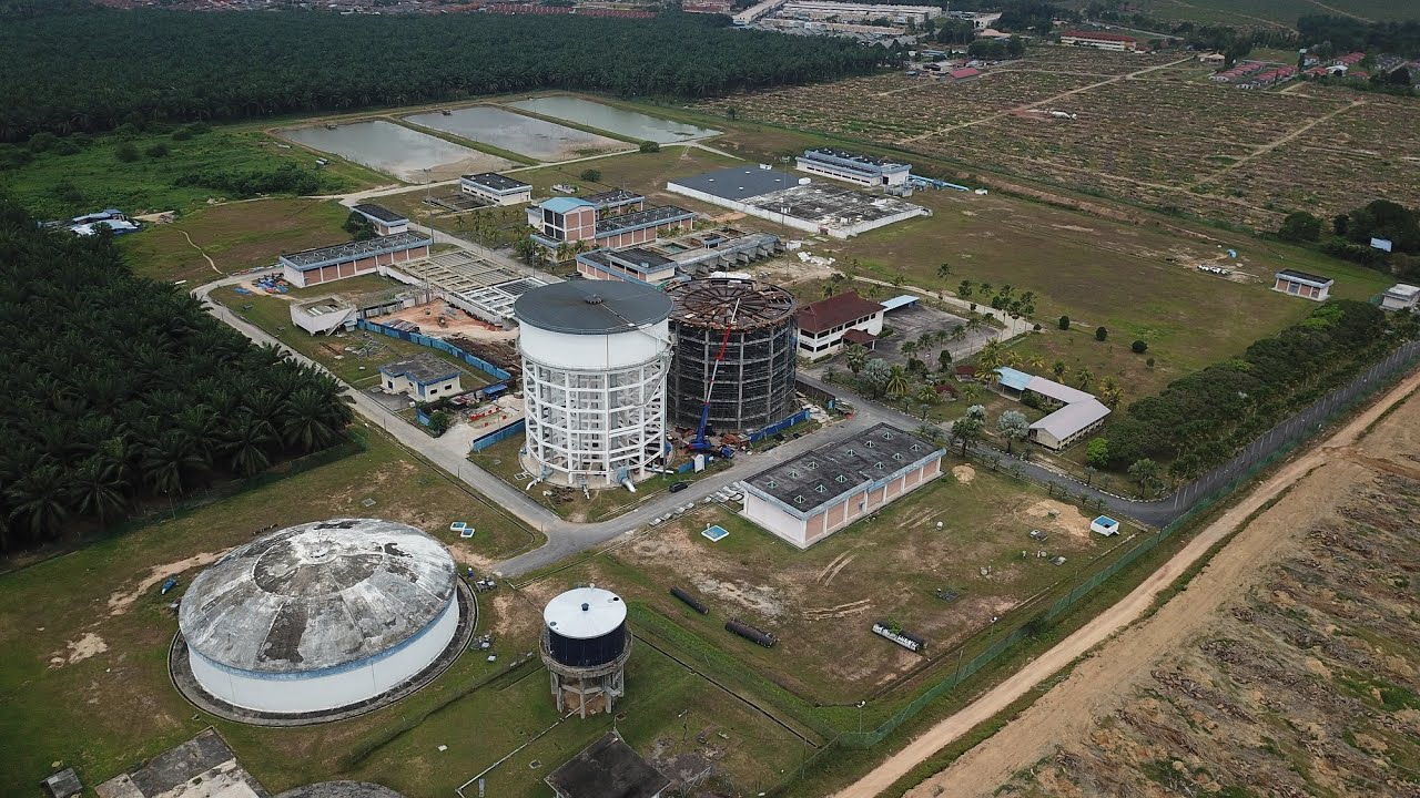 Pembesaran Loji Rawatan Air Merlimau Fasa 2 (28 Februari 2023) - YouTube