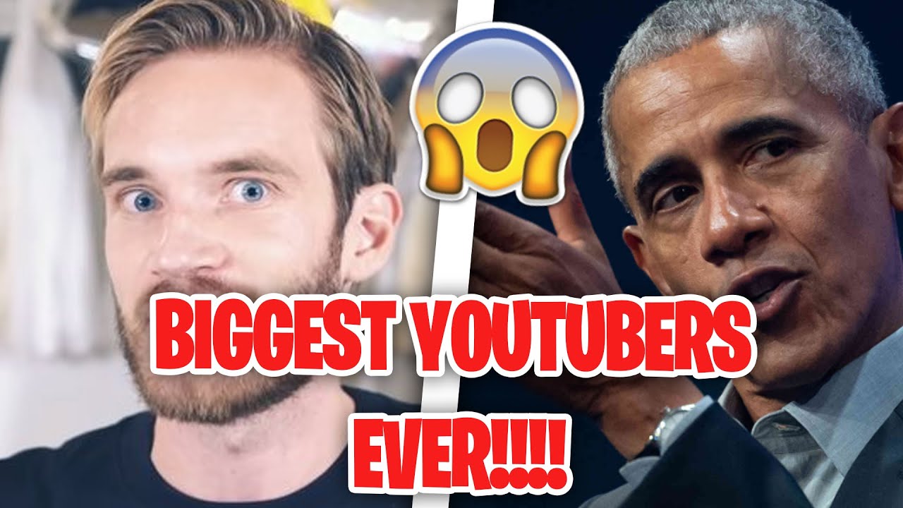 The most FAMOUS YouTuber's of ALL TIME!🌟🌟🌟 - YouTube