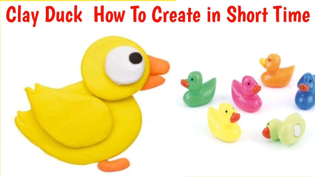 Duck 🦆🦆 Clay Duck 🦆🦆🦆 - YouTube