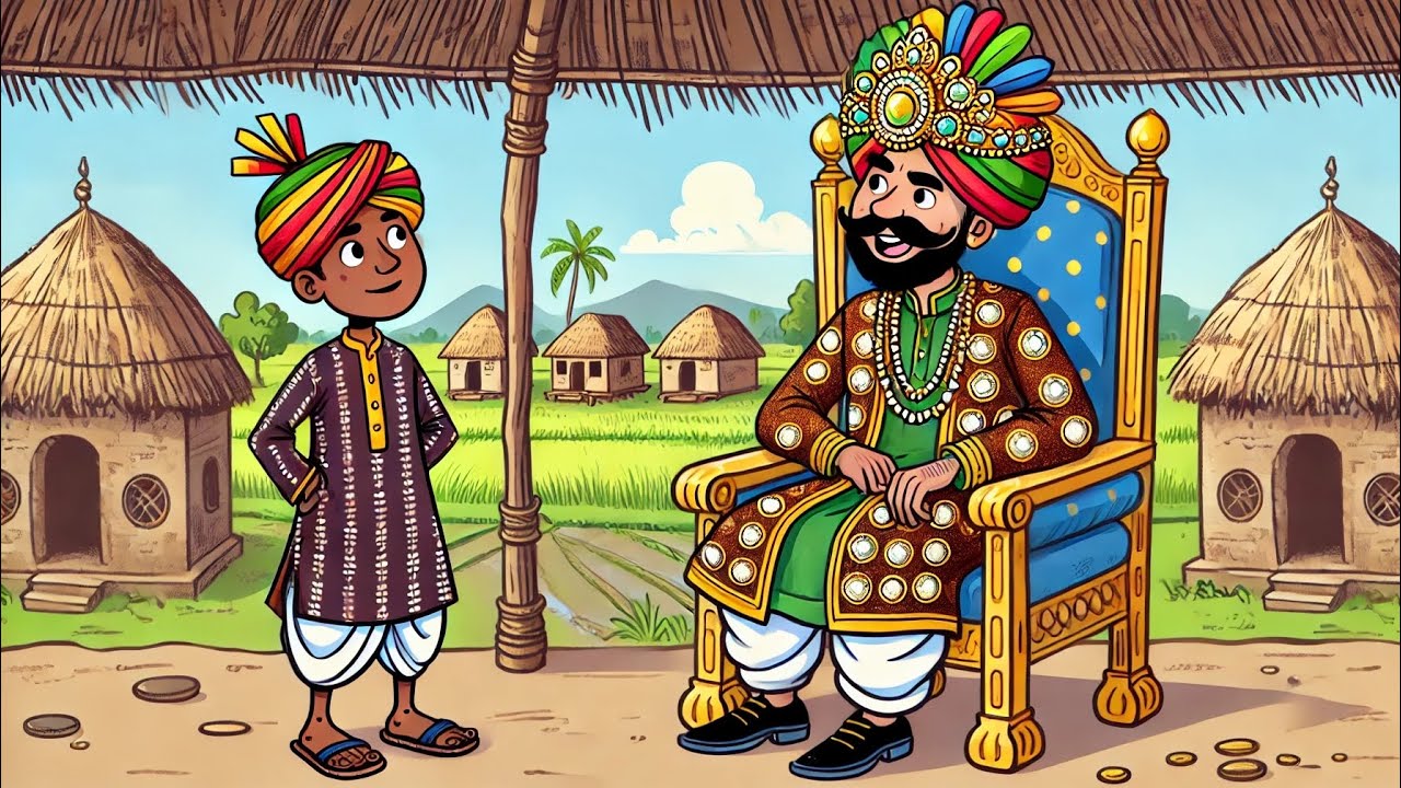 राजा और गरीब किसान की कहानी 🔥🔥 king and poor farmer#moralstory #cartoon ...