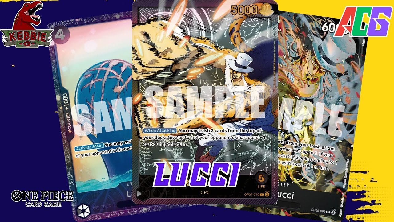 Lucci | One Piece TCG | OP13 Gameplay | Every Leader Gauntlet - YouTube