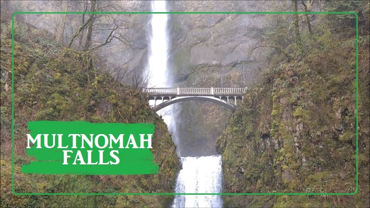 Multnomah Falls | After the fire! - YouTube